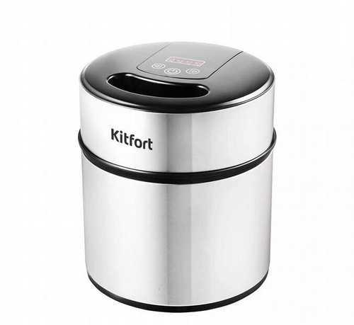 Мороженица Kitfort кт-1804 12Вт, серебристый, черн