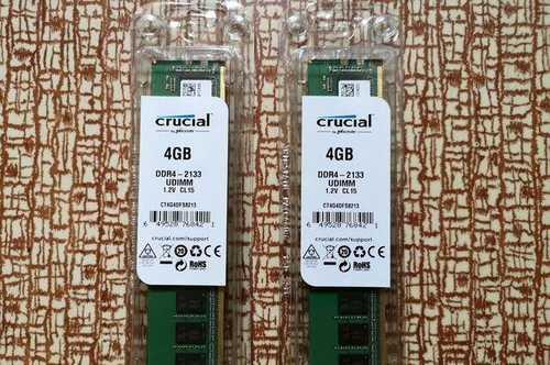 Оперативная память DDR-3 DDR-4 Hunyx Crucial