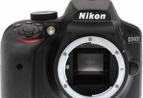 Фотоаппарат nikon D3400 body