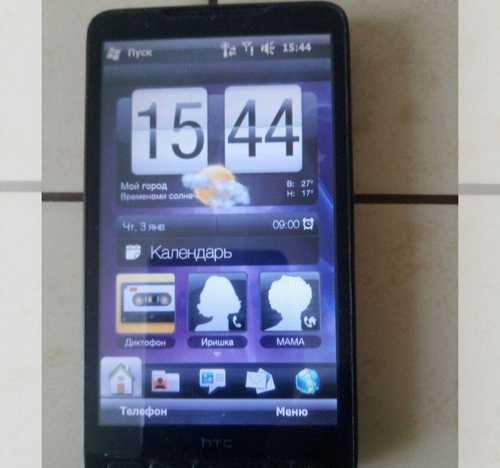 HTC HD2, 512 МБ