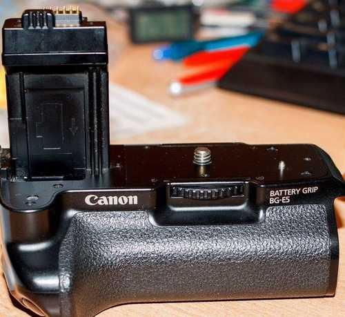 Бат блок Canon BG-E5. 450D,500D,1000D и 2 аккума