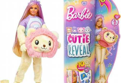 Barbie Cutie Reveal Милашка-проявляшка Лев HKR06
