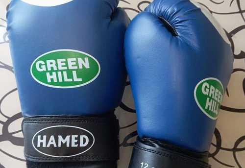 Боксерские перчатки 12 oz Green Hill