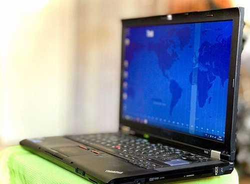 Надёжный Lenovo ThinkPad i5/8Гб/SSD живая батарея