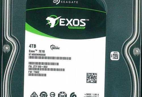 Жесткий диск Seagate Exos 4 Тб 3.5" SATA (новый)