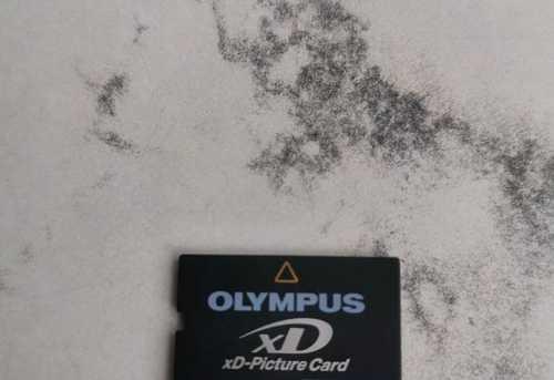 Карта памяти для фотоаппарата Olimpus 2Gb