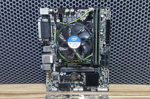 Gigabyte H110 + Pentium G4560(2/4x3.5GHz) + DDR4 8