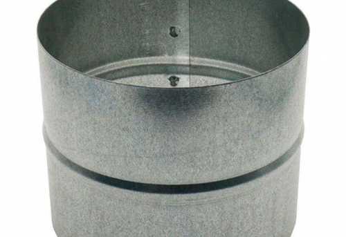 Соединитель для круглых воздуховодов d100 мм оцинк