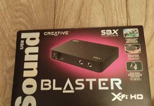Звуковая карта Sound Blaster x-fi hd sbx
