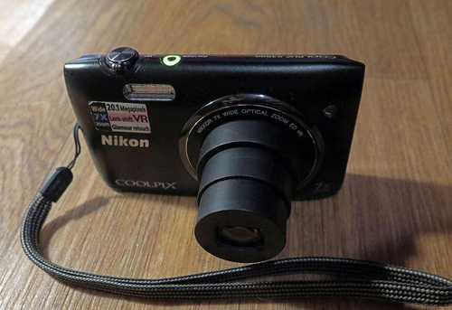 Фотокамера Nikon coolpix s3500