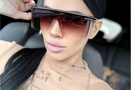 Солнцезащитные очки женские Dior коричневые (815)