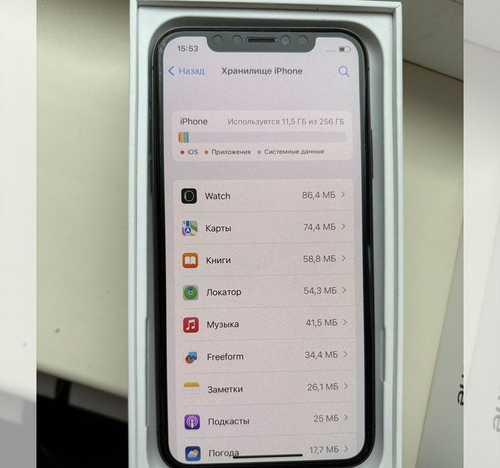 iPhone X, 256 ГБ