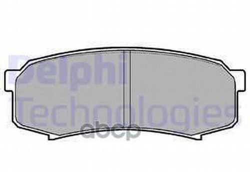 Колодки тормозные дисковые зад LP963 Delphi