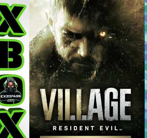 Resident evil village gold edition xbox