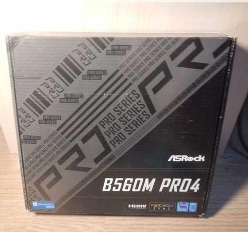 ASRock B560M Pro4, LGA 1200, Intel B560, mATX