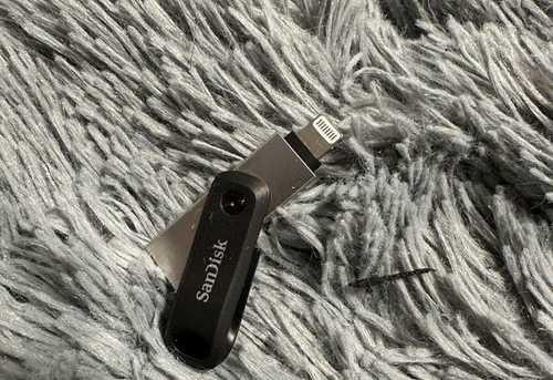 Флэшка SanDisk IXpand Usb + Lightning