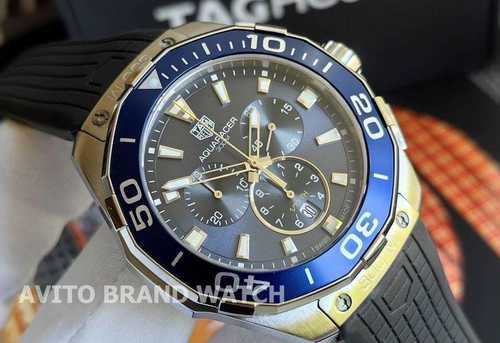 Часы Tag Heuer Aquaracer blue на каучуке