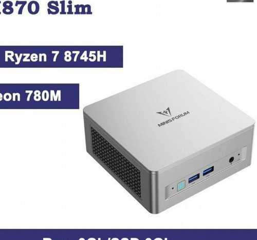 Minis forum um870 slim Ryzen 7