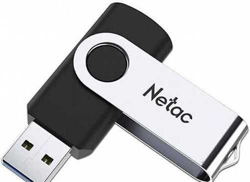 Флешка USB 32Gb (USB 3.0) Netac U505 black