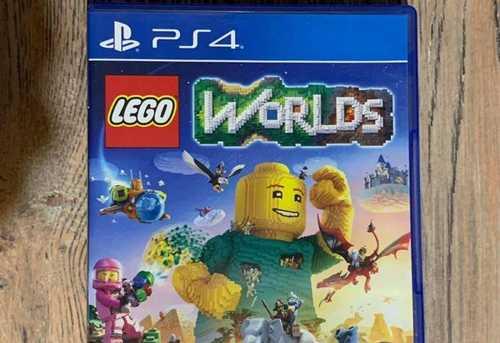 Диск Lego worlds ps4