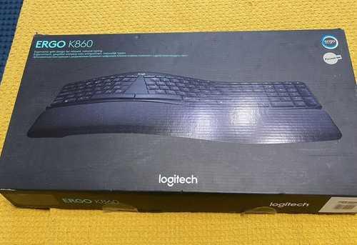 Эргономичная клавиатура Logitech ergo k860