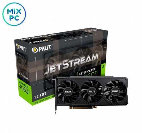 Видеокарта RTX4060Ti 16GB Palit jetstream NE6406T019T1-1061J