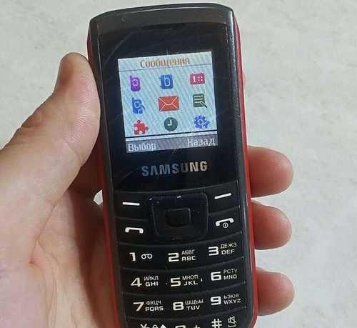 Телефон Samsung E1100T. Полностью рабочий
