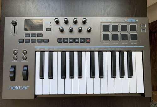 Midi клавиатура nektar impact LX25+