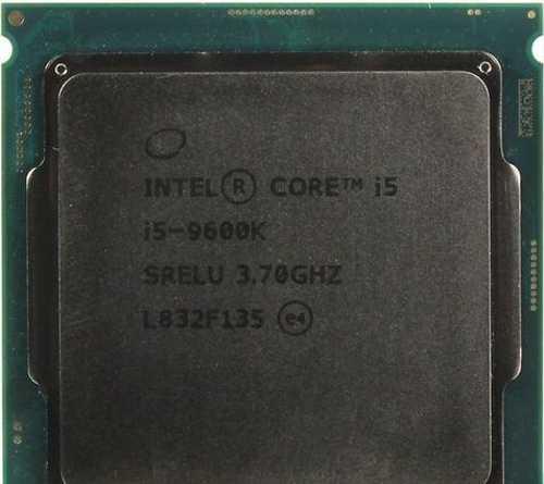 Процессор Intel Core i5-9600K 6x3.7GHz (Boost 4.6G