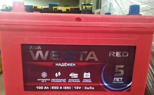 Акб 100 Ач Westa Red Asia