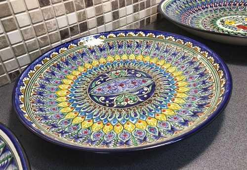 Узбекская посудa ляган