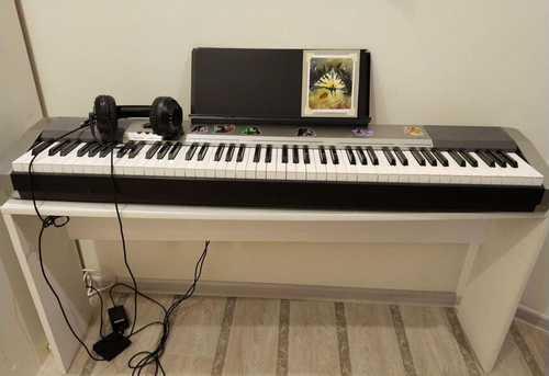 Цифровое пианино casio cdp 130 + стойка