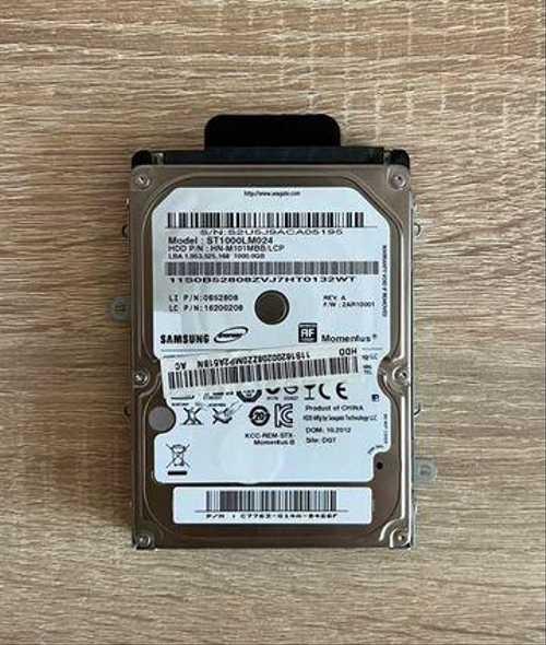 Жесткий диск Samsung 1 Тб st1000lm024 SATA