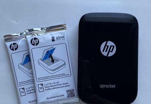 Компактный фотопринтер HP Sprocket 100