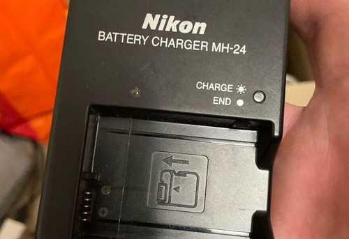 Зарядка для аккумулятора Nikon mh-24