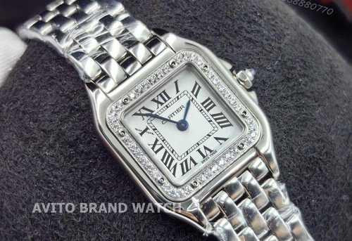Часы Cartier panthere новые женские 22 мм с камням