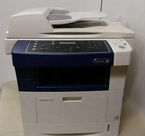 Мфу xerox WorkCentre 3550 Б/У+картридж