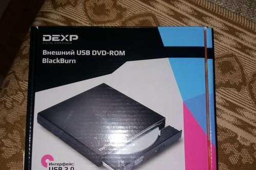 Dexp внешний USB DVD ROM