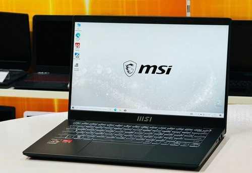 Ноутбук MSI 14''IPS ryzen 5625u 16Gb 512Gb