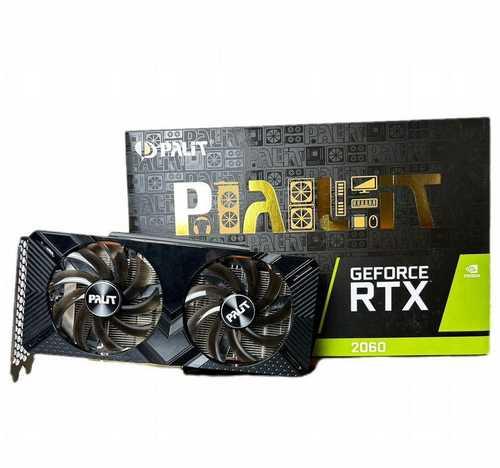 Видеокарта RTX 2060 6GB Palit Dual