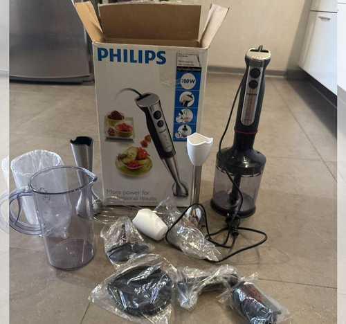 Блендер погружной philips новый