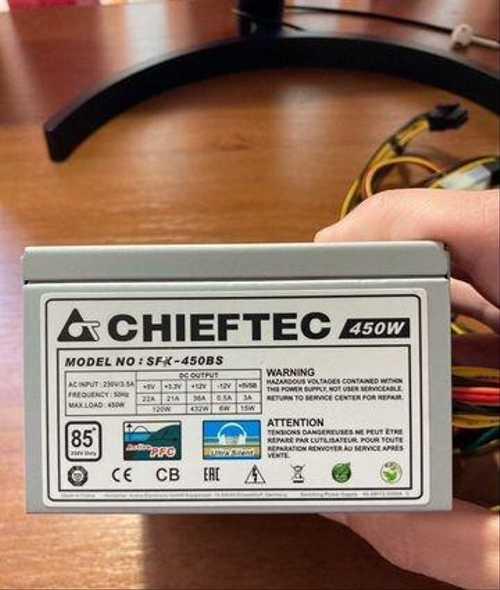 Блок питания Chieftec smart 450W (SFX-450BS)