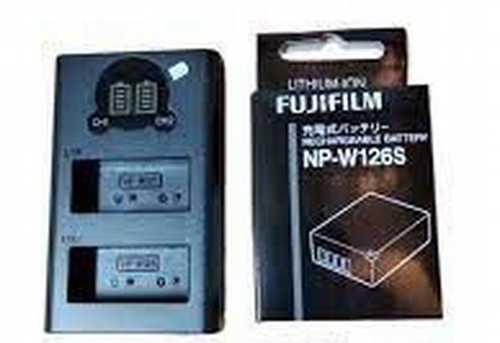 Fujifilm NP-W126S + Двoйная зарядка