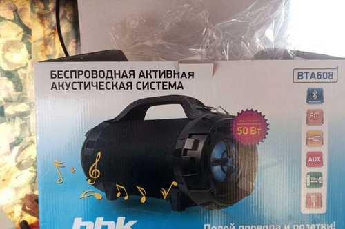 Блютуз колонка bbk BTA608