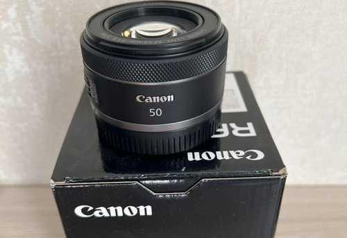 Canon RF 50mm f1.8 объектив