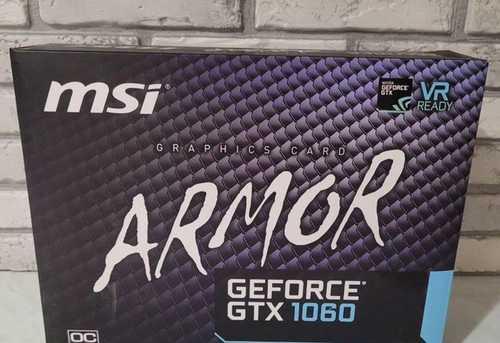 Видеокарта GTX 1060 6GB MSI Armor