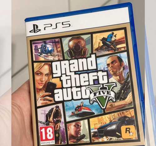 GTA 5 ps5 диск