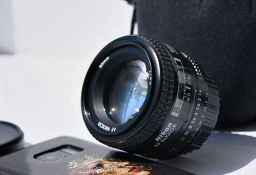 Объектив Nikon Nikkor 50 mm f / 1.4d