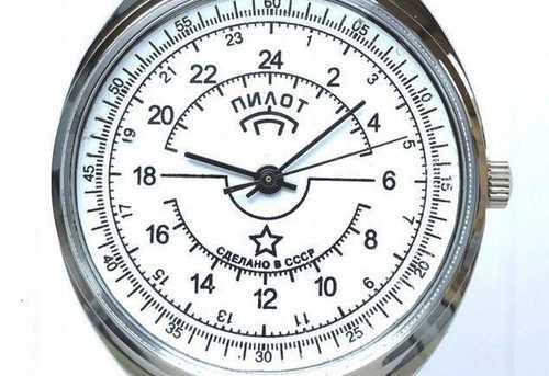 Часы ракета пилот 24 часа механика
