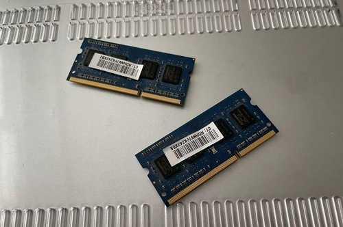 Озу Kingston 4GB SO-dimm DDR3 1600 для ноутбука
